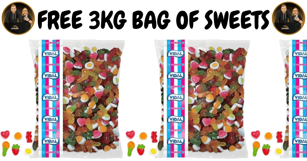 FREE 3KG OF SWEETS - SPEED COMPETITIONS