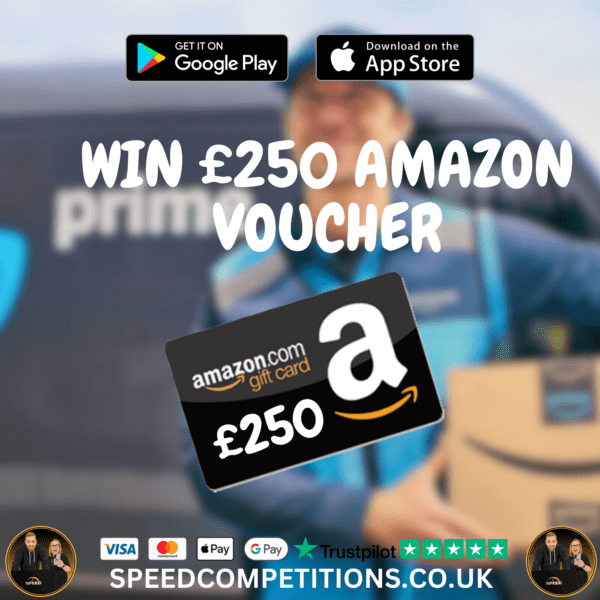 £250 Amazon Voucher - SPEED COMPETITIONS