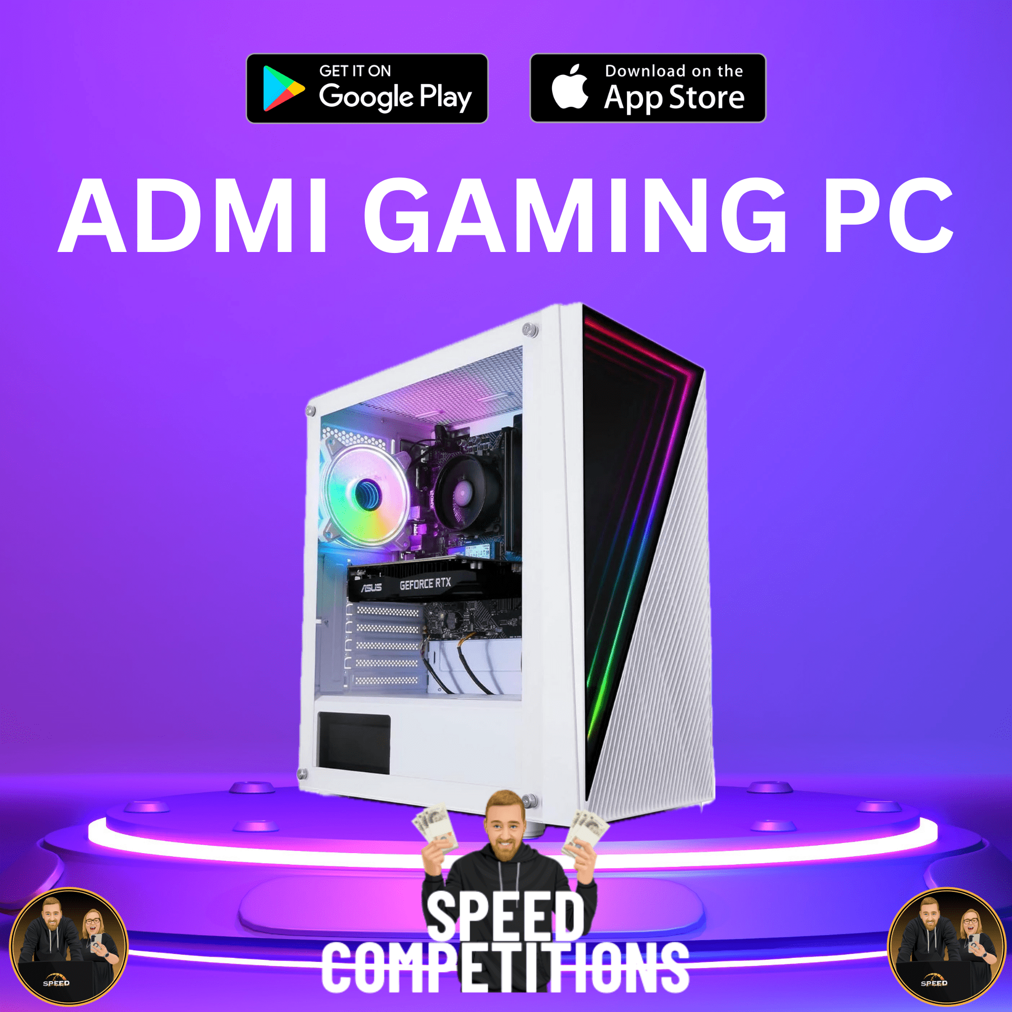 ADMI Gaming PC - SPEED COMPETITIONS
