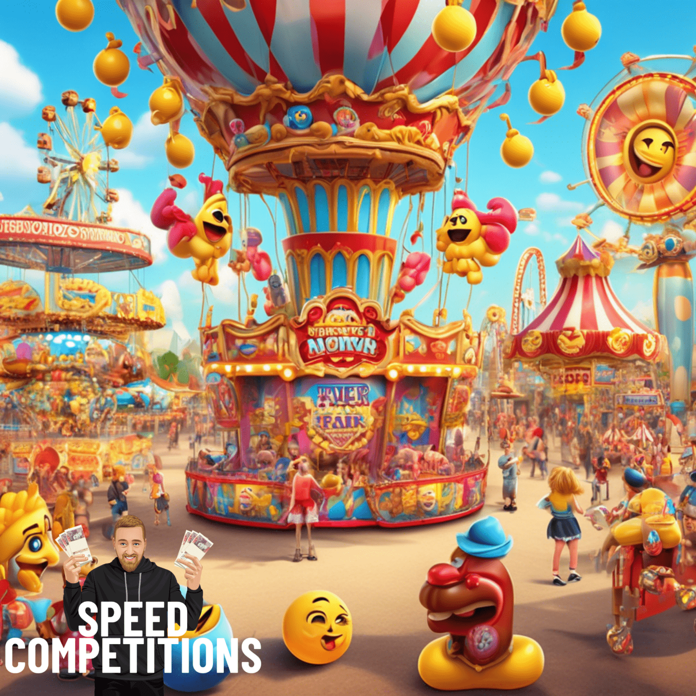 Emoji FunFair - £1000 Auto end prize #2 - SPEED COMPETITIONS