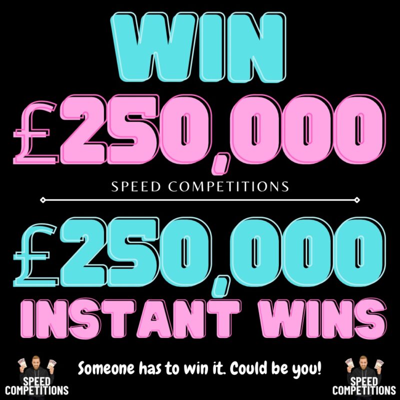 Amazing Prizes & Draws! | Speed Competitions