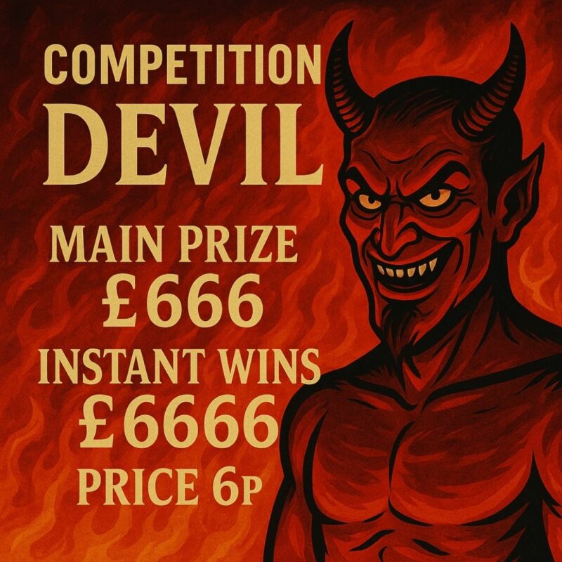 The Devil £666 Main Prize + £6666 Instant Wins - SPEED COMPETITIONS